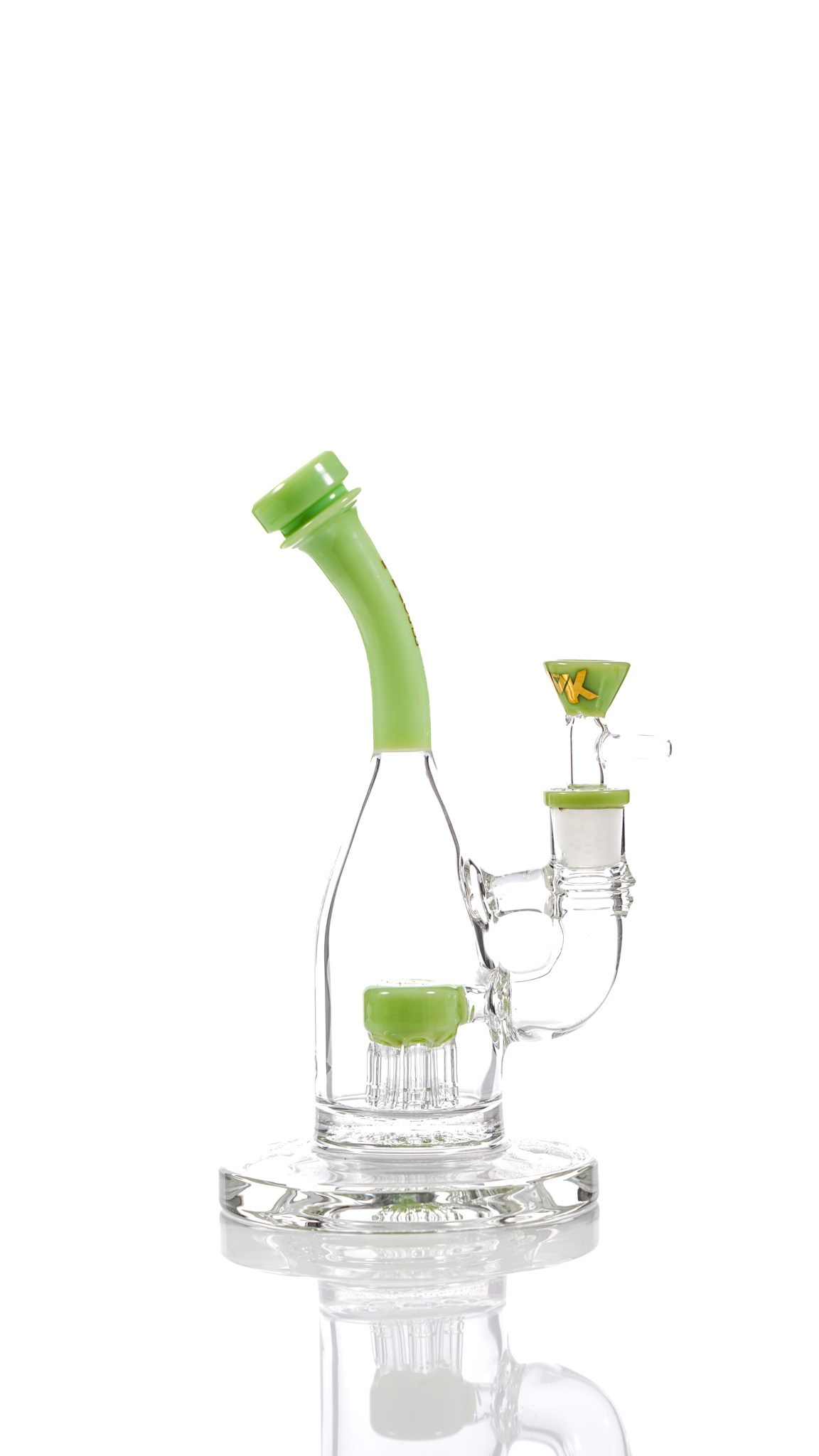 8" MK100 6-Arm Perc Rig - MK100 Glass