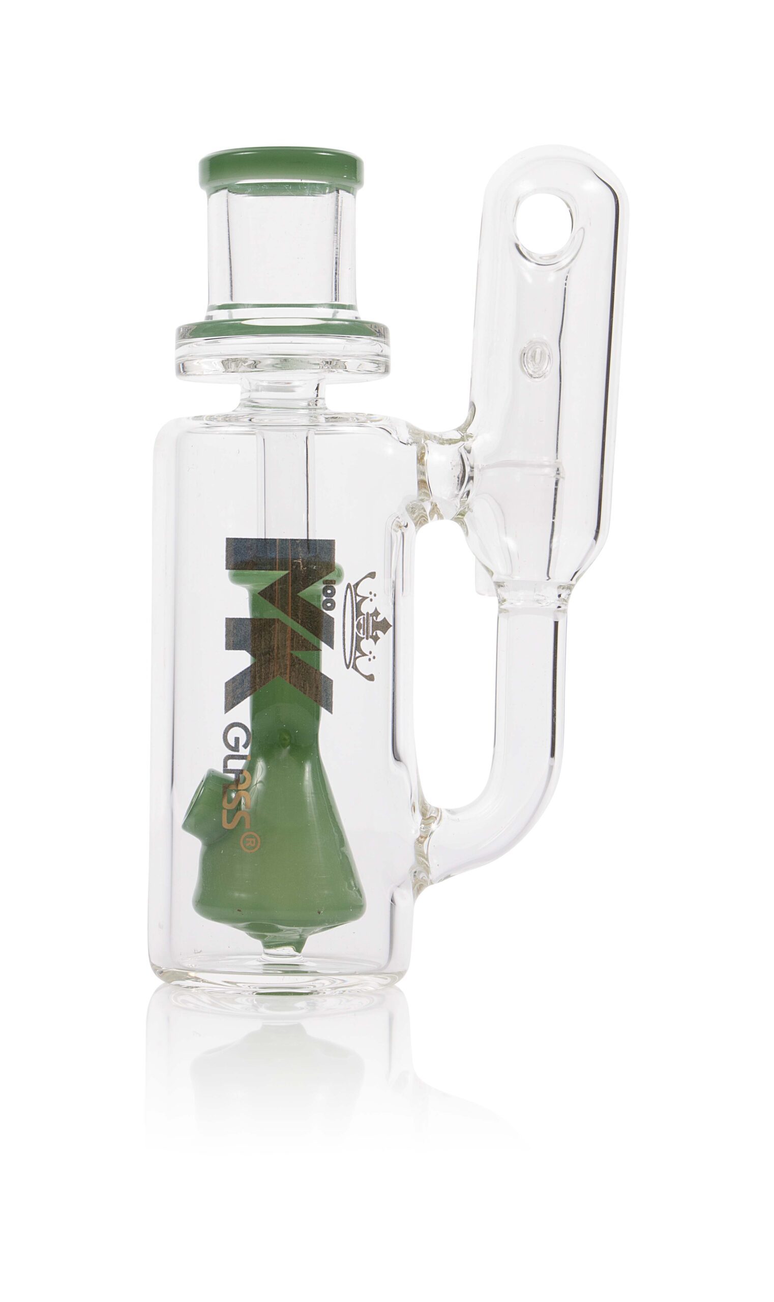 90° MK100 18mm Slime Beaker Ashcatcher - MK100 Glass