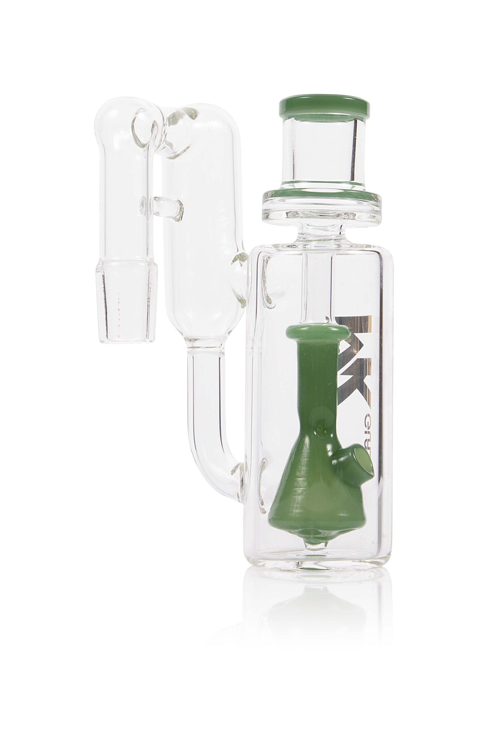 90° MK100 18mm Slime Beaker Ashcatcher - MK100 Glass