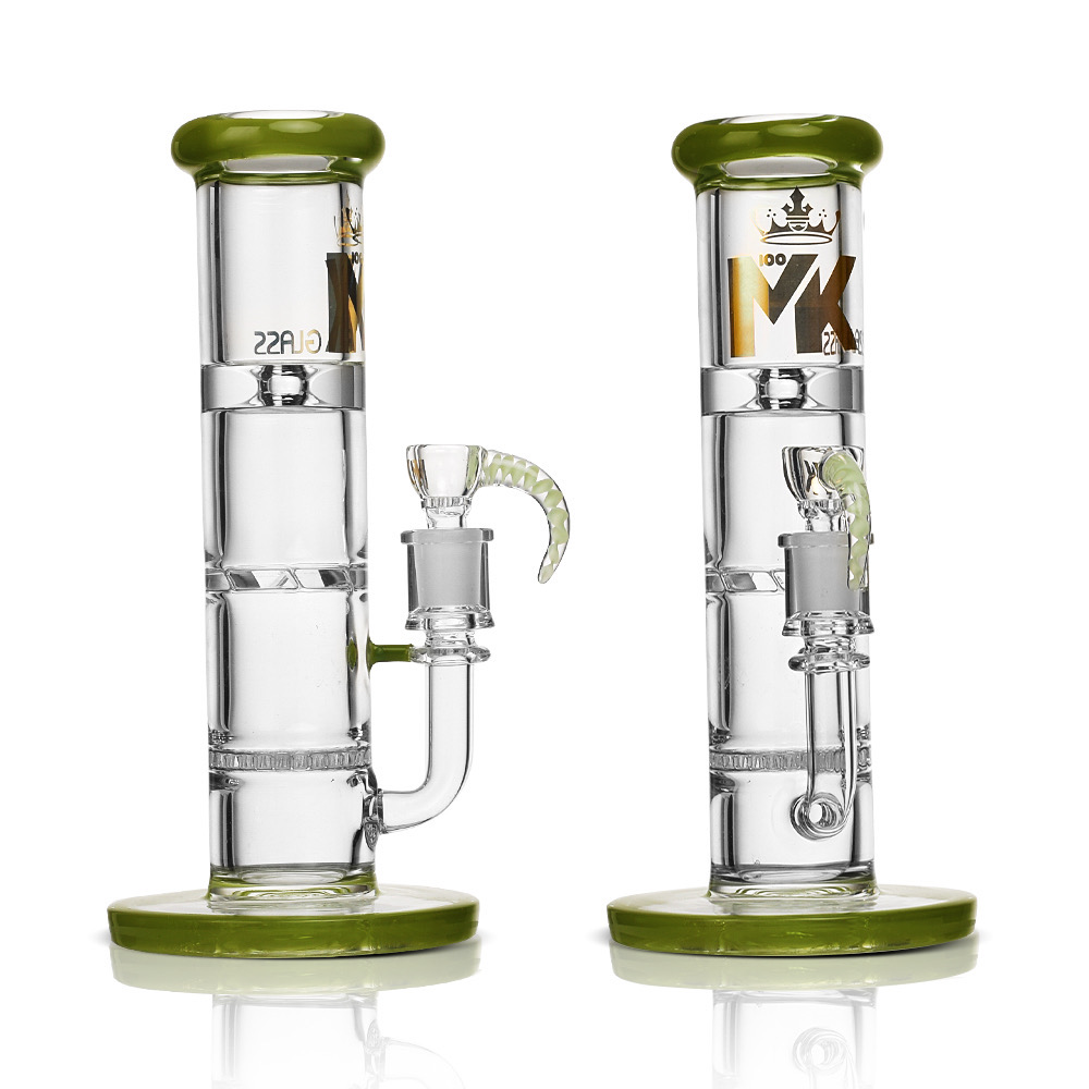 MK100 10" 7MM 3X Perc with Screen Horn Bowl (MK1) - MK100 Glass