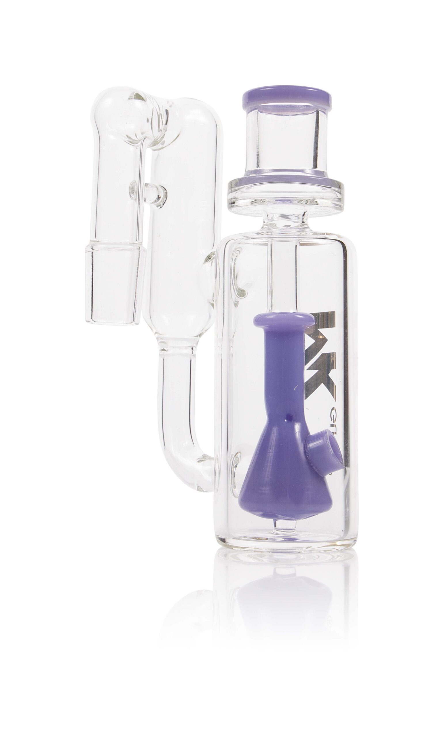 90° MK100 18mm Slime Beaker Ashcatcher - MK100 Glass