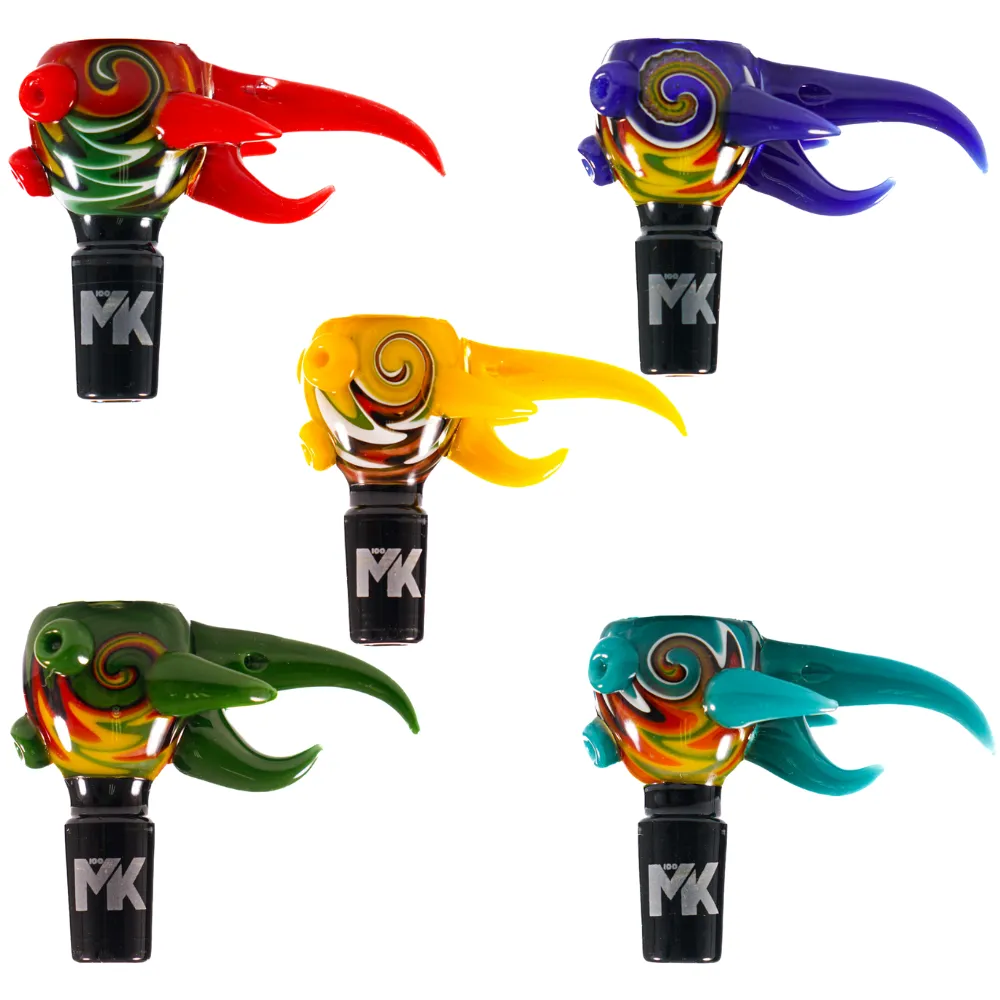 MK100 Angry Bird WigWag Bowl (MKBL18) - MK100 Glass