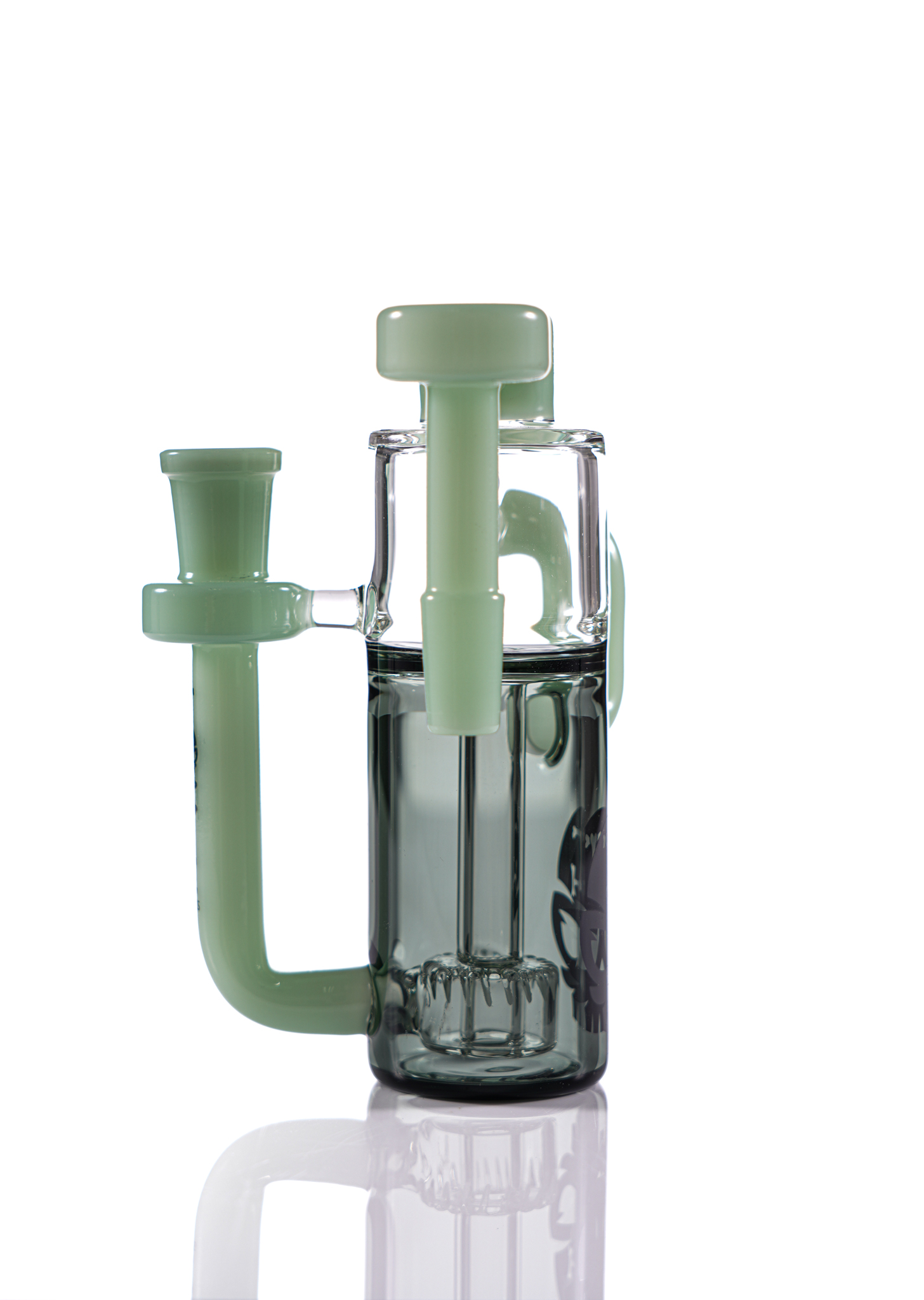 TXAC14- 90° Toxic Colortube Ash Catcher - MK100 Glass