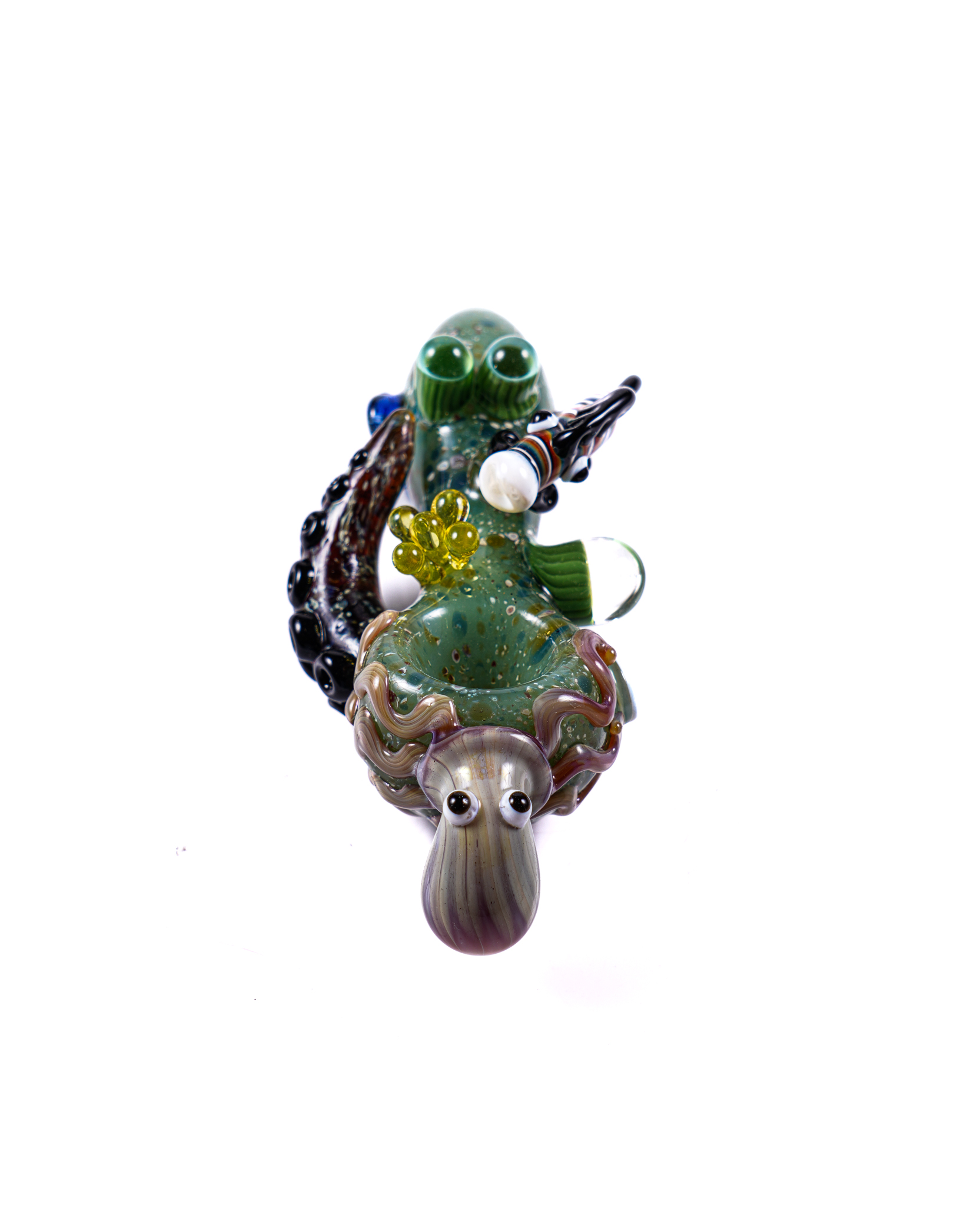 MK100 Sealife Octopus Premium Hand Pipe (MKH18) - MK100 Glass