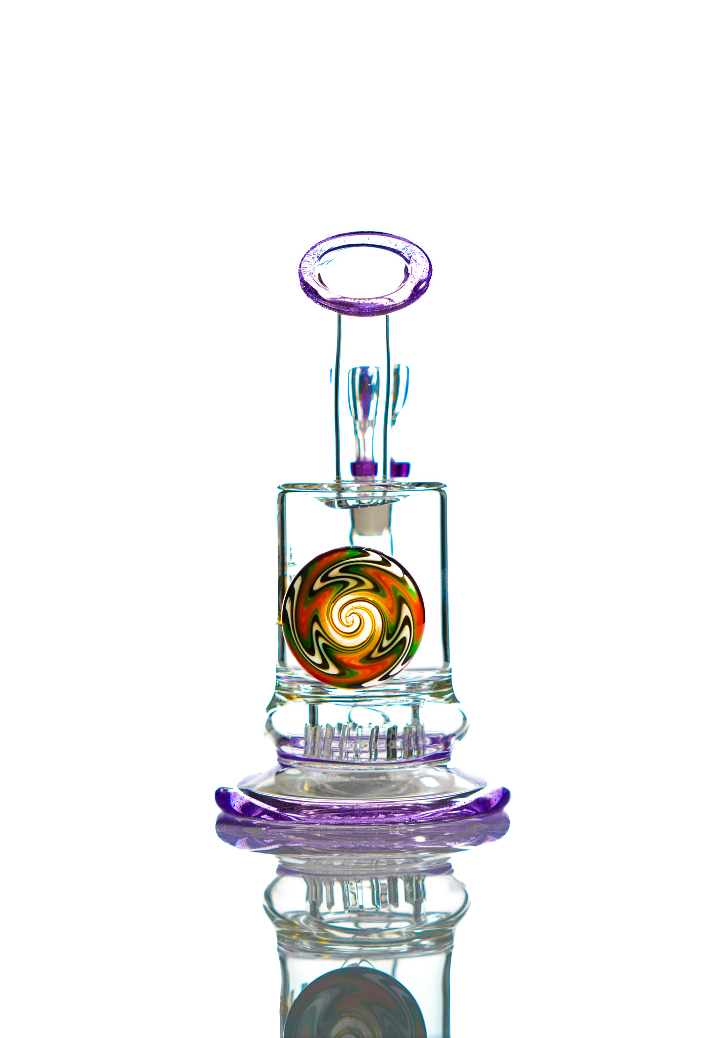MK100 6" Wigwag Pendant Rig (MK45) - MK100 Glass