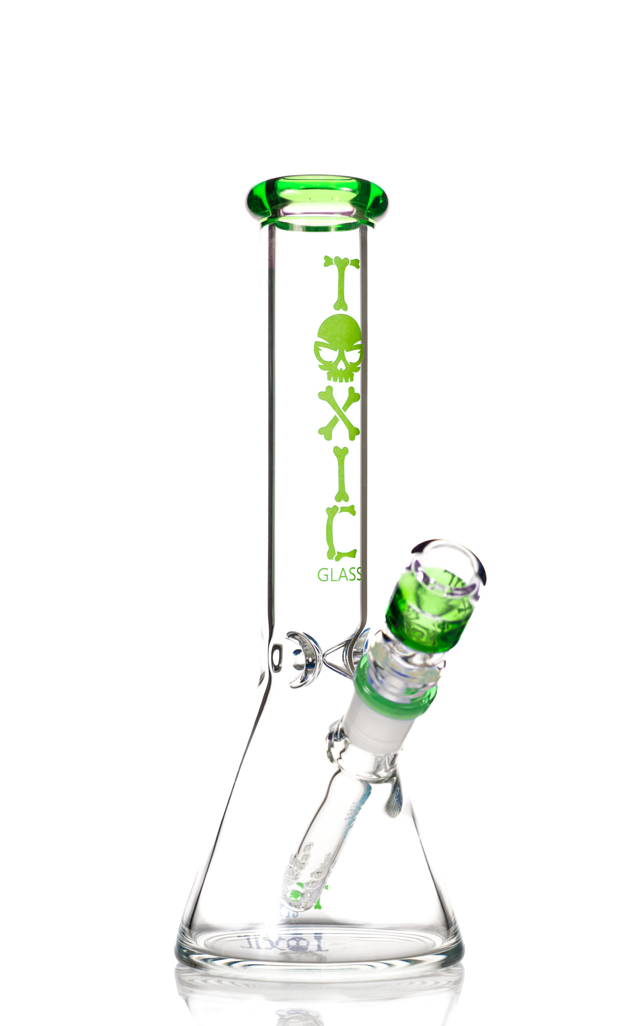 Toxic 10" Classic Beaker (TX75) - MK100 Glass