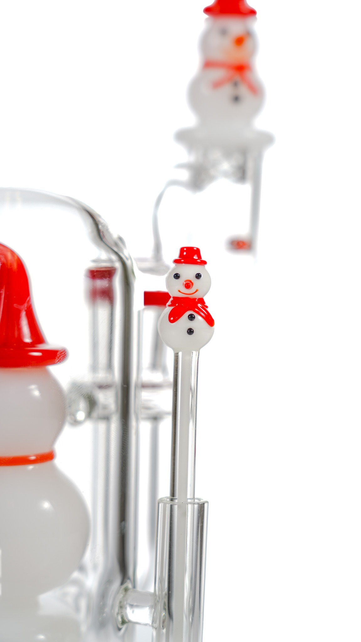 Toxic 6.5" Toxic Snowman All-in-One Complete Rig Kit (TX85) - MK100 Glass