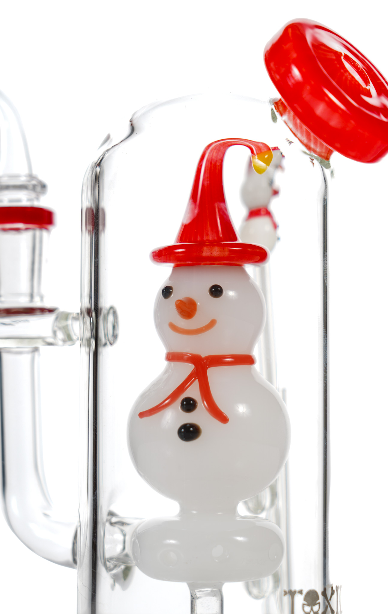Toxic 6.5" Toxic Snowman All-in-One Complete Rig Kit (TX85) - MK100 Glass