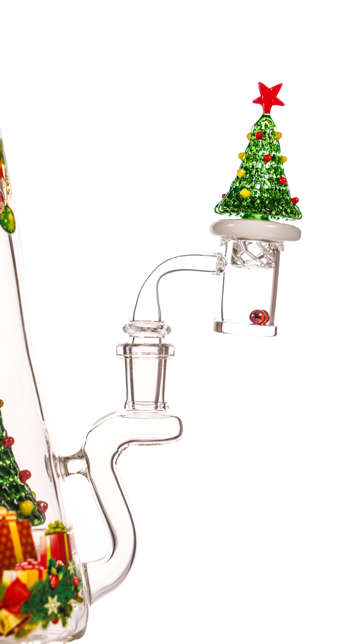 Toxic 8" Christmas Tree Cone Rig Complete Rig (TX95) - MK100 Glass